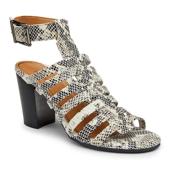 Vionic | Shoes | New Vionic White Black Snakeembosssed Sami Leather ...